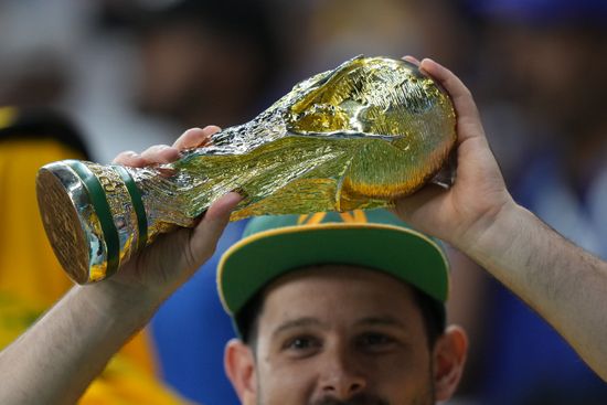 Australia Fan During Qatar 2022 World Editorial Stock Photo - Stock ...