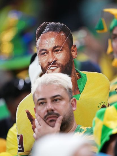 Neymar Banner During Fifa World Cup Editorial Stock Photo - Stock Image ...