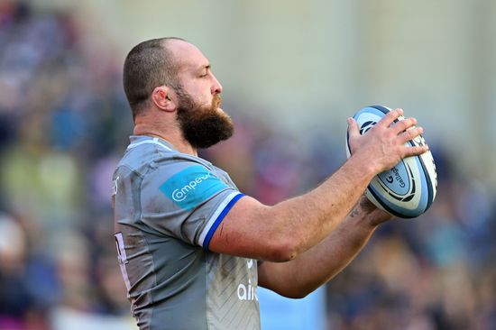 Tom Dunn Bath Rugby Looks Throw Editorial Stock Photo - Stock Image ...