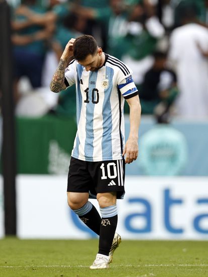 Lionel Messi Argentina Disappointment During Fifa Editorial Stock Photo ...