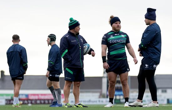 Coach Colm Tucker Finlay Bealham Dave Editorial Stock Photo - Stock ...