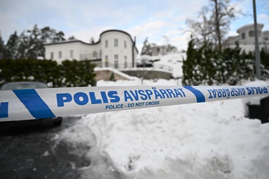 House Where Swedish Security Service Arrested Editorial Stock Photo ...