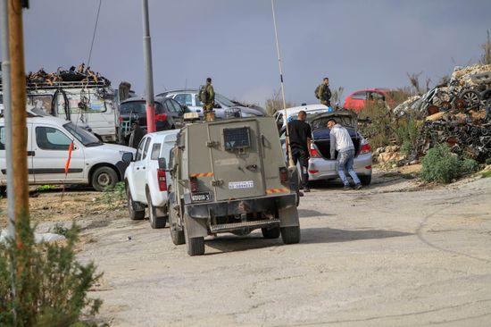 Israeli Army Forces Raided Garage Cars Editorial Stock Photo - Stock ...