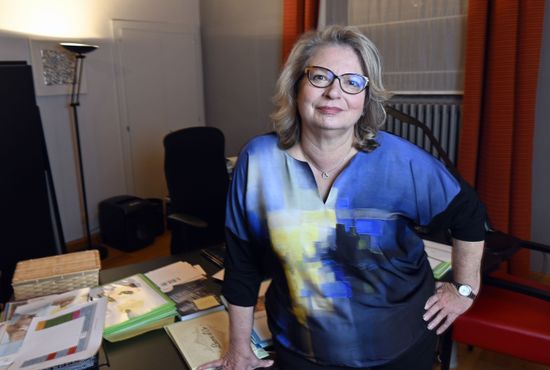 New Wavre Mayor Anne Masson Poses Editorial Stock Photo - Stock Image ...