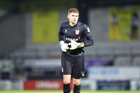Tranmere Rovers Goalkeeper Mateusz Hewelt 23 Editorial Stock Photo ...