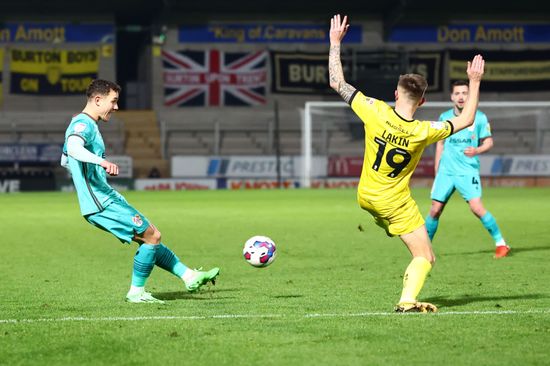 Tranmere Rovers Midfielder Kieron Morris 7 Editorial Stock Photo ...