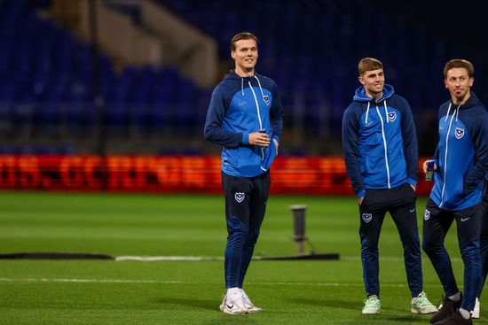 Portsmouth Defender Sean Raggett 20 During Editorial Stock Photo ...