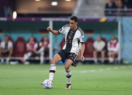 Jamal Musiala Germany Khalifa International Stadium Editorial Stock ...