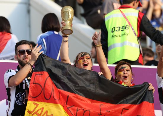 Germany Fans Hold Plastic Fifa World Editorial Stock Photo - Stock ...