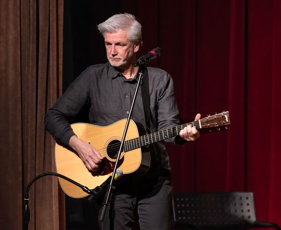 Singersongwriter Tony Shanahan Performs On Stage Editorial Stock Photo ...