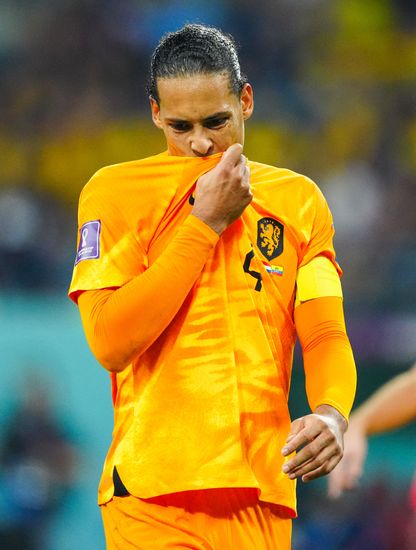 Virgil Van Dijk Netherlands Looks Dejected Editorial Stock Photo ...