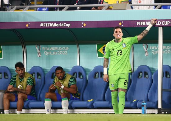 Goalkeeper Ederson Brazil Editorial Stock Photo - Stock Image ...