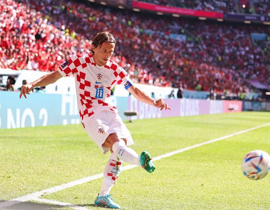 Luka Modric Croatia Takes Corner During Editorial Stock Photo - Stock ...