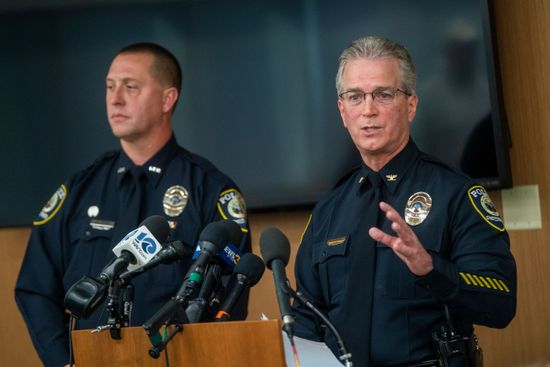 Chesapeake Police Chief Mark Solesky R Editorial Stock Photo - Stock ...
