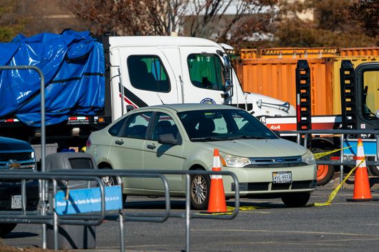 Car Sits Cordoned Off Parking Scene Editorial Stock Photo - Stock Image ...