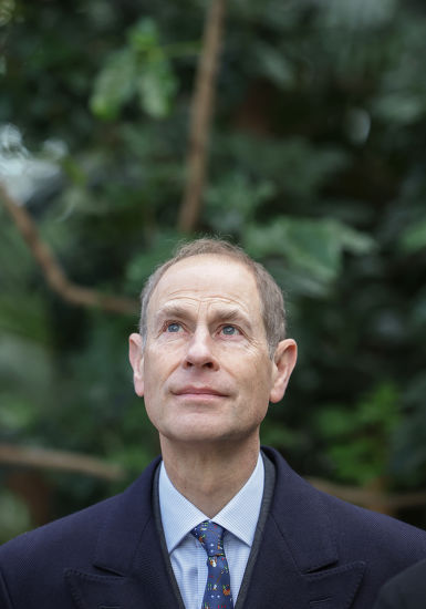 Prince Edward Prince Edward During Visit Editorial Stock Photo - Stock ...