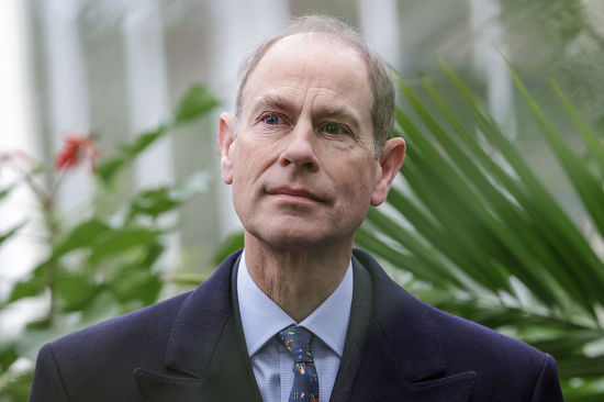 Prince Edward Prince Edward During Visit Editorial Stock Photo - Stock ...