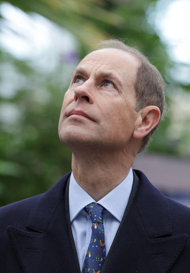 Prince Edward Prince Edward During Visit Editorial Stock Photo - Stock ...