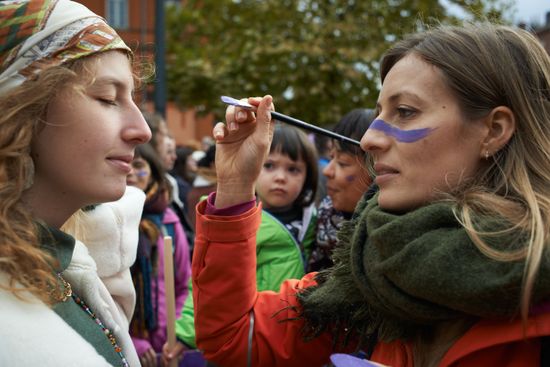 Woman Makes Another One Protest Women Editorial Stock Photo - Stock ...