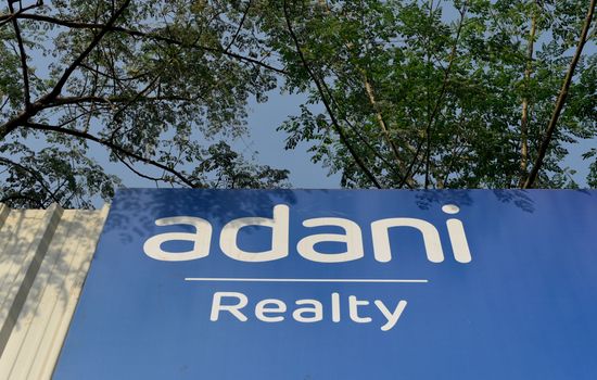 Logo Adani Reality Seen Mumbai India Editorial Stock Photo - Stock ...