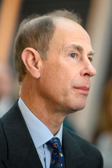 Prince Edward During Visit President Cyril Editorial Stock Photo ...