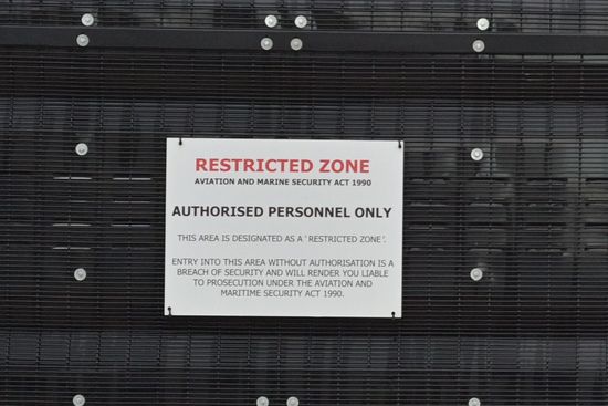 Newly Installed Sign Entrance Dover Immigration Editorial Stock Photo ...