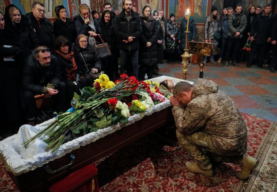 Relatives Friends Comrades Mourn Next Coffin Editorial Stock Photo ...