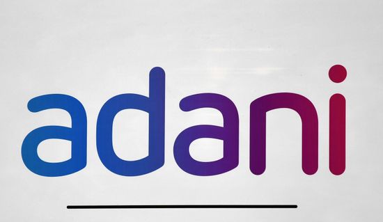 Adani Logo Seen On Poster Mumbai Editorial Stock Photo - Stock Image ...