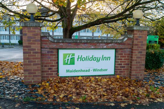 Maidenhead Holiday Inn Has Been Closed Editorial Stock Photo - Stock ...