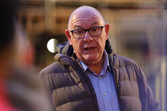 Cwu General Secretary Dave Ward Speaks Editorial Stock Photo - Stock ...