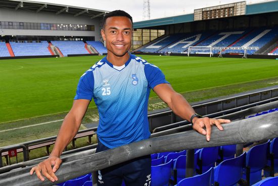 Alex Reid Signs Oldham Athletic Boundary Editorial Stock Photo - Stock ...