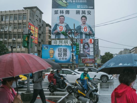 Large Poster Kmt Kuomintang Nationalist China Editorial Stock Photo ...