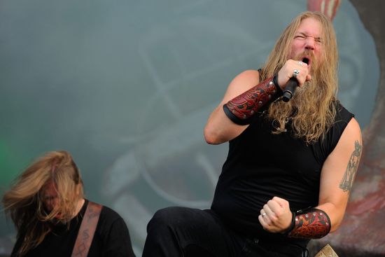 Singer Johan Hegg Amon Amarthswe During Editorial Stock Photo - Stock ...