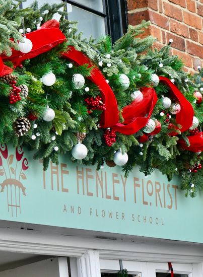 Henley Florist Shops Pubs Decorate Their Editorial Stock Photo - Stock ...
