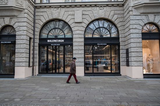 Storefront Balenciaga Store Berlin On November Editorial Stock Photo ...