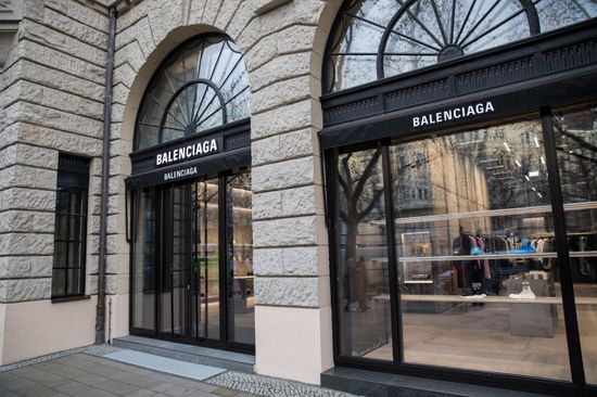 Storefront Balenciaga Store Berlin On November Editorial Stock Photo ...