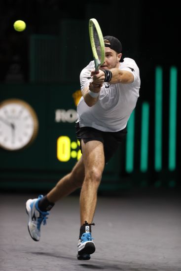 German Janlennard Struff Action Against Canadas Editorial Stock Photo ...