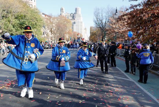 Members Keystone Cop Clowns Walk Past Editorial Stock Photo - Stock ...