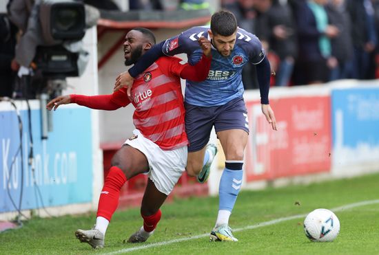 Danny Andrew Fleetwood Town Catches Omari Editorial Stock Photo - Stock ...