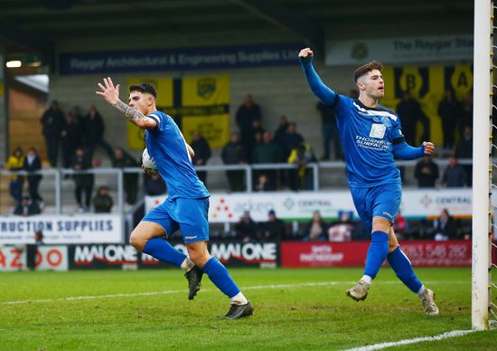Harry Parsons Chippenham Town Celebrates Scoring Editorial Stock Photo ...
