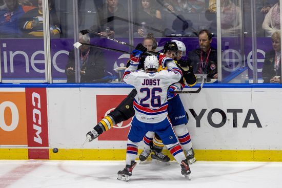 Rochester Americans Forward Mason Jobst 26 Editorial Stock Photo ...