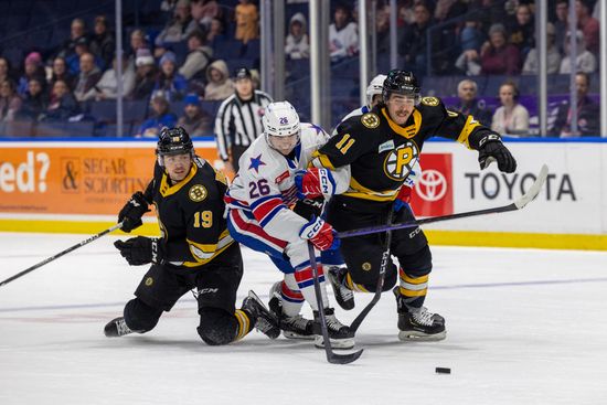 Rochester Americans Forward Mason Jobst 26 Editorial Stock Photo ...