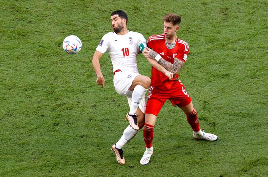 Joe Rodon R Wales Action Against Editorial Stock Photo - Stock Image ...
