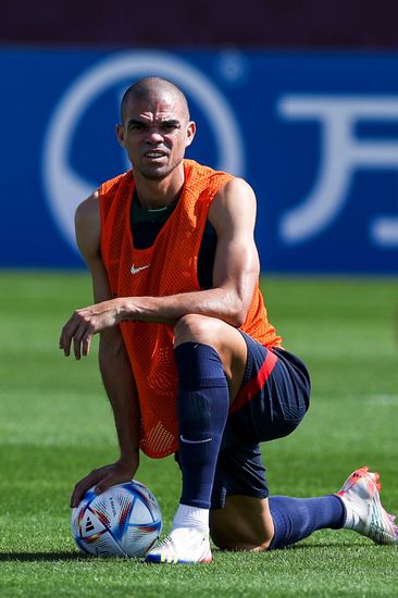 Portugal Player Pepe Attends Training Session Editorial Stock Photo ...