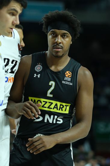 Zack Leday Partizan Mozzart Bet Belgrade Editorial Stock Photo - Stock ...