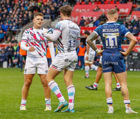 Piers Oconnor Bristol Bears Centre Scores Editorial Stock Photo - Stock ...