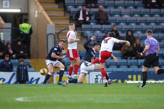 Calum Gallagher Airdrie Shoots Scores 10 Editorial Stock Photo - Stock ...