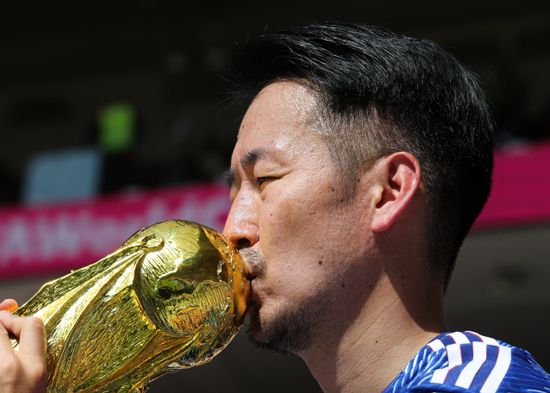 Japan Fan Kissing Plastic Fifa World Editorial Stock Photo - Stock ...