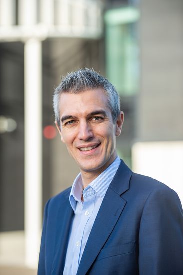 Sonaca Ceo Yves Delatte Poses Photographer Editorial Stock Photo ...