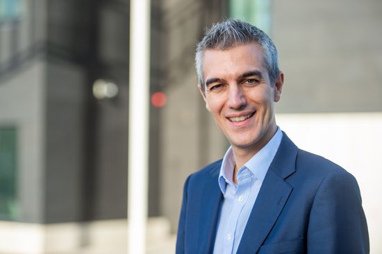 Sonaca Ceo Yves Delatte Poses Photographer Editorial Stock Photo ...